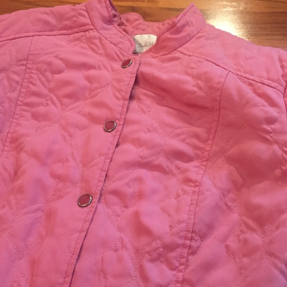 Jackets & Coats | Vintage Quilted Embroidered Jacket Pink | Poshmark